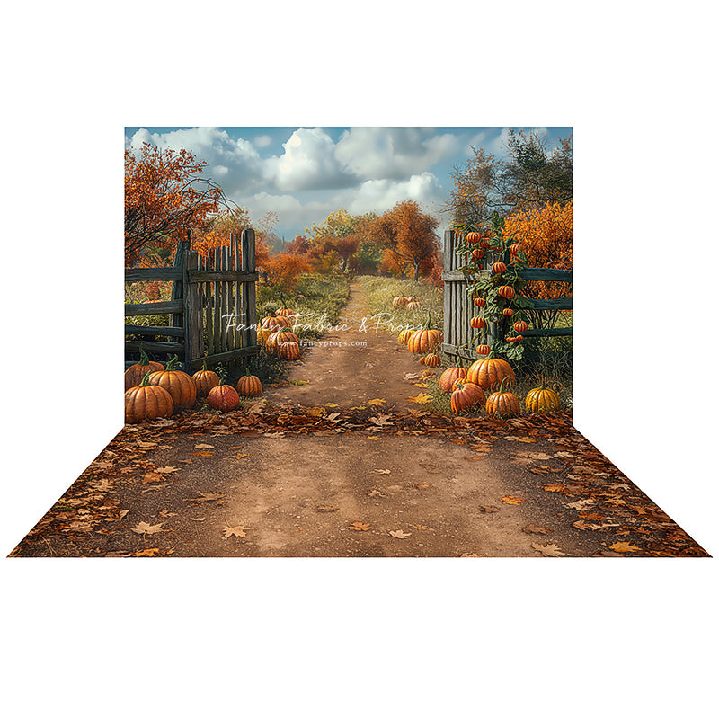 Harvest Hills Pumpkin Patch - 2pc Set – Fancy Fabric & Props