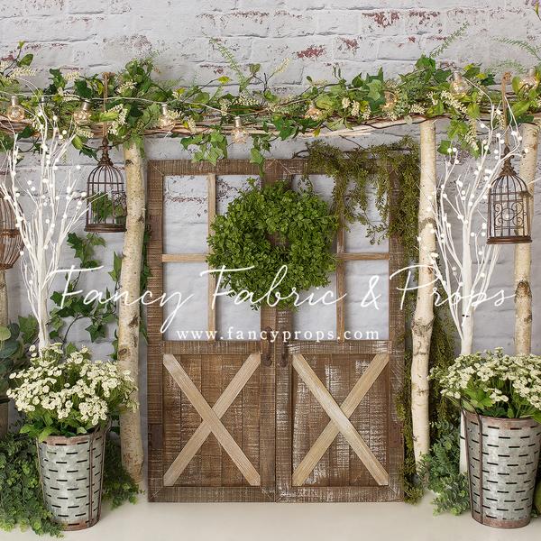 5 FOOT SPRING – Fancy Fabric & Props