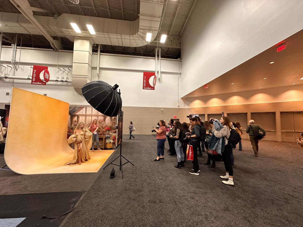 Easiframe Backdrop Sweep System – Fancy Fabric & Props