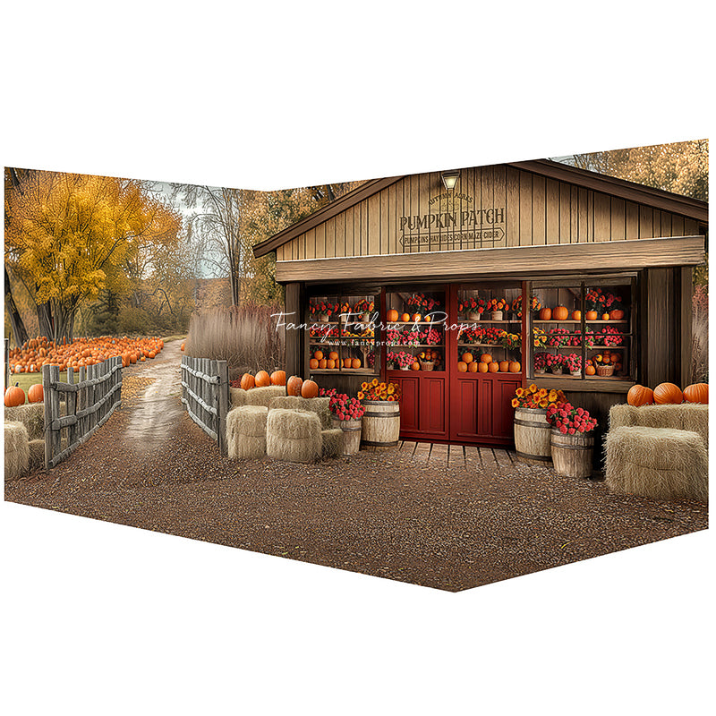 Autumn Adventures Pumpkin Patch - Room – Fancy Fabric & Props