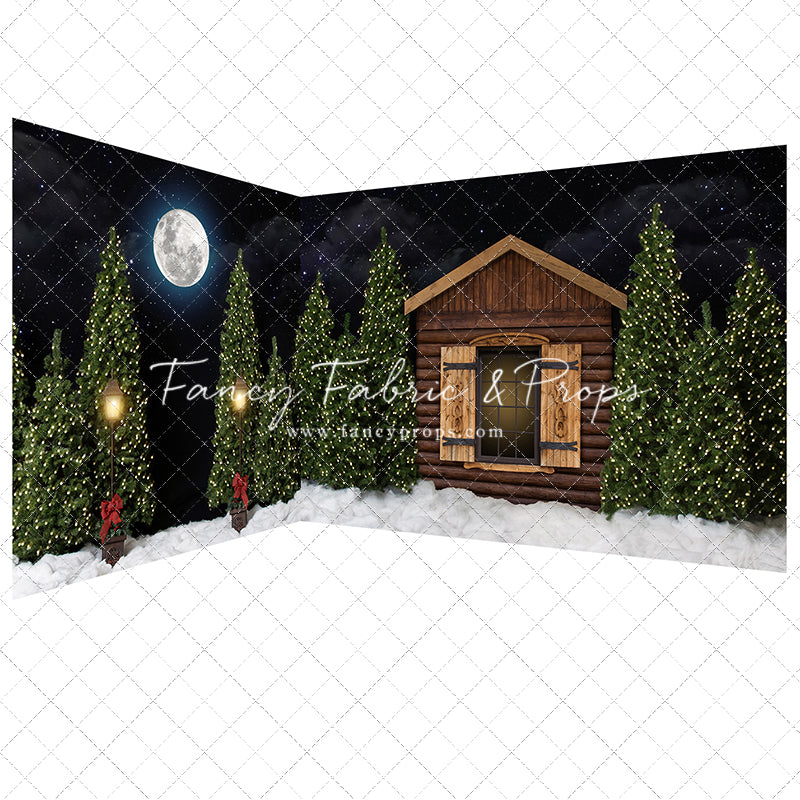 Winter Cabin 2pc Room – Fancy Fabric & Props