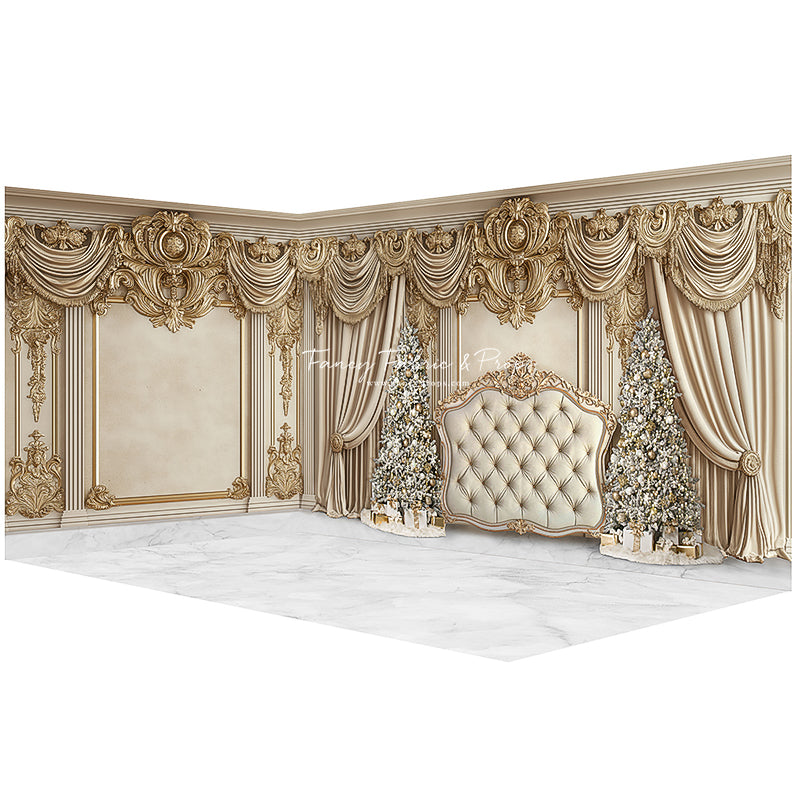Gilded Christmas Chamber - Room – Fancy Fabric & Props