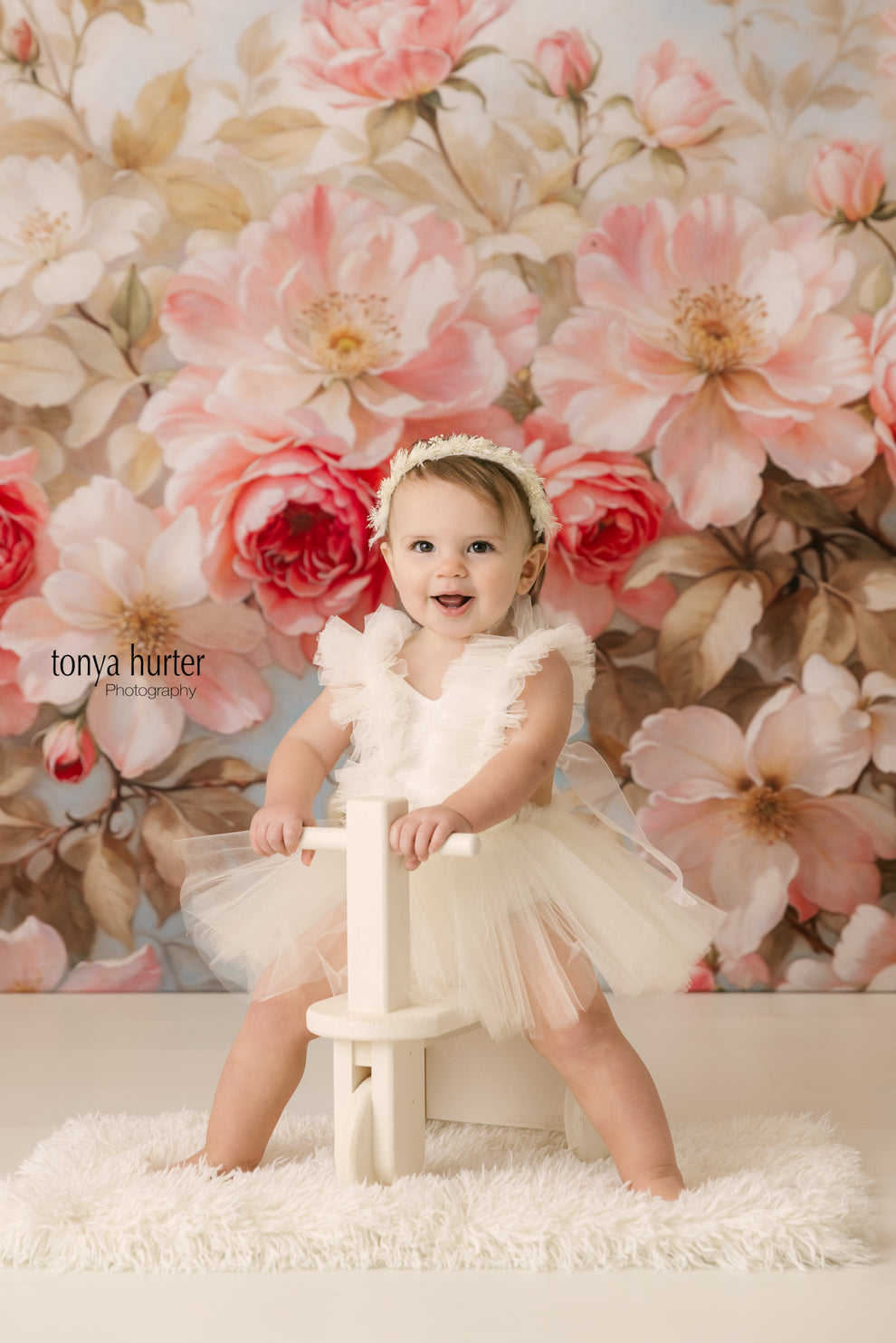 Heirloom Floral Tapestry – Fancy Fabric & Props