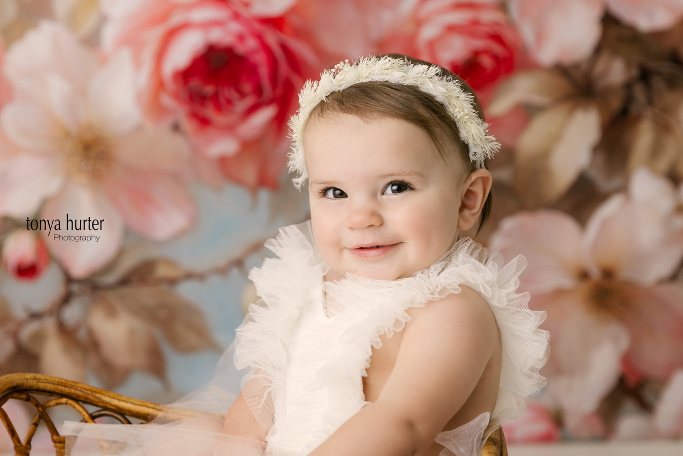 Heirloom Floral Tapestry – Fancy Fabric & Props