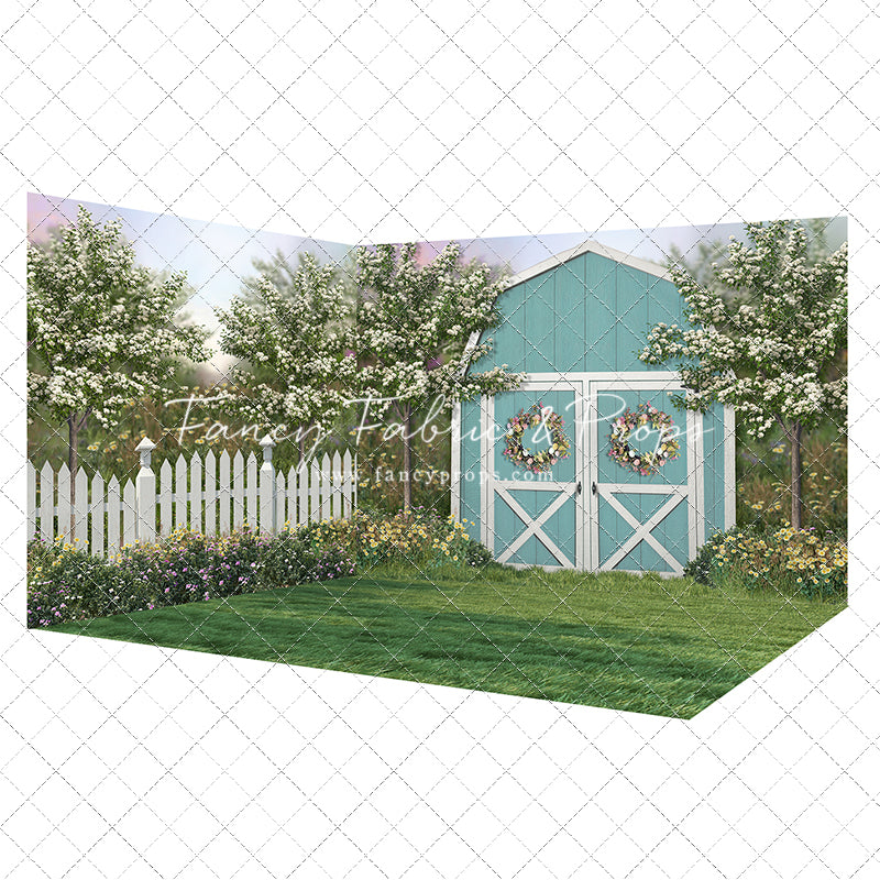 Springtime Serenity Acres Room – Fancy Fabric & Props