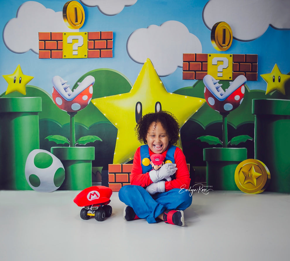 Super Star Powerup – Fancy Fabric & Props