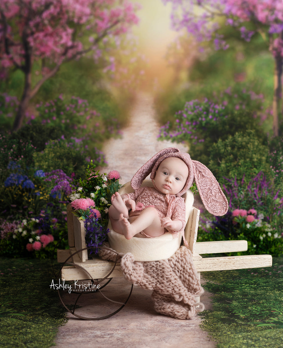 Dreamy Spring Path - With Sweep Option – Fancy Fabric & Props