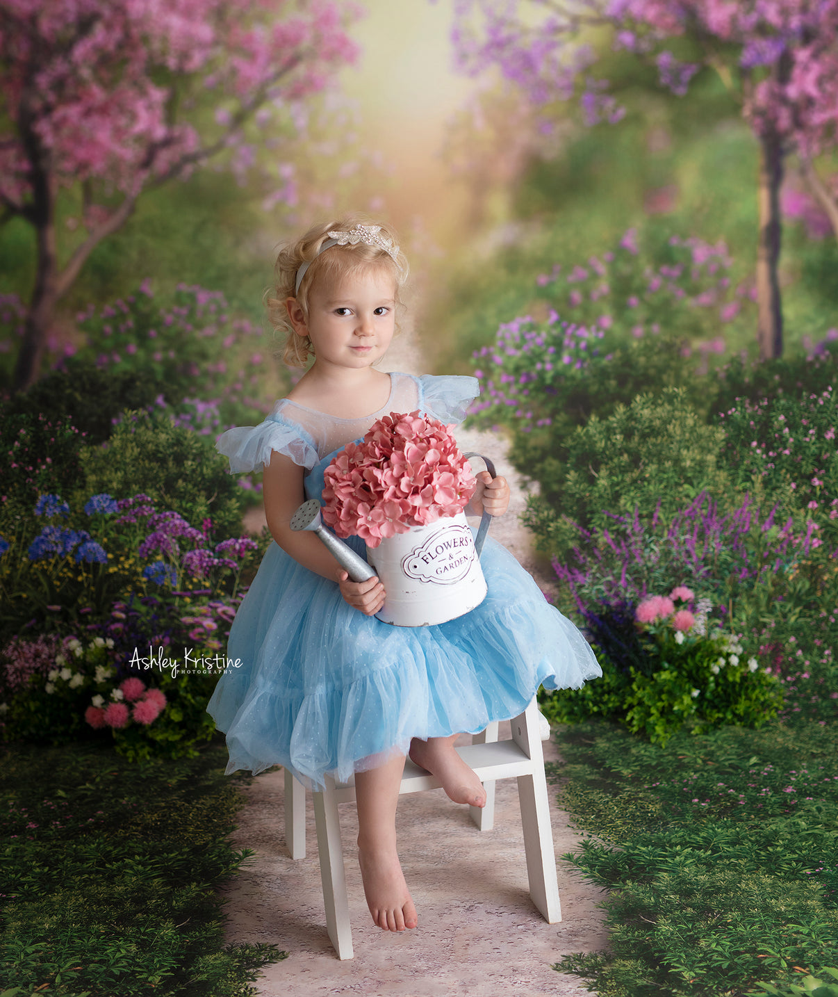 Dreamy Spring Path - With Sweep Option – Fancy Fabric & Props