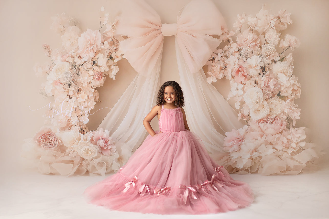 Bella Fleur Reverie - With Sweep Option – Fancy Fabric & Props