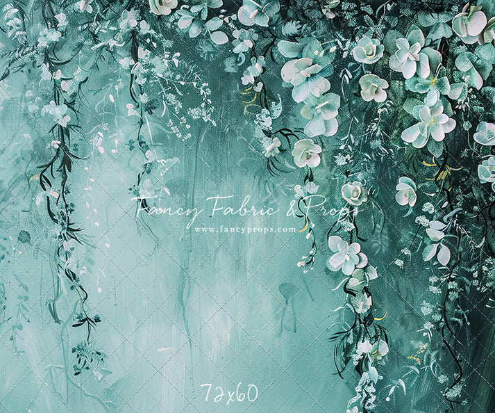 Terrace of Teal – Fancy Fabric & Props