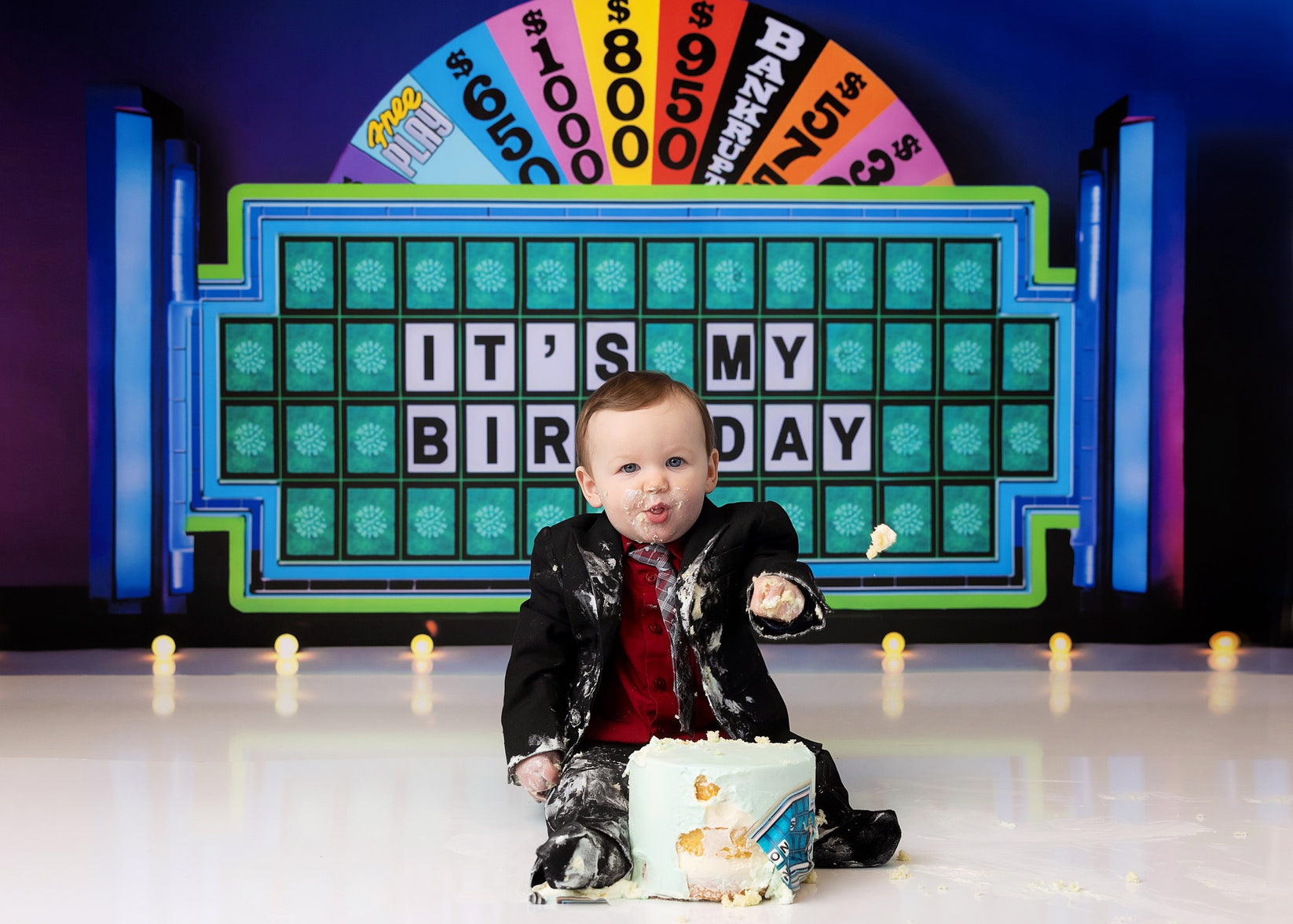 Birthday Showcase Spectacular – Fancy Fabric & Props
