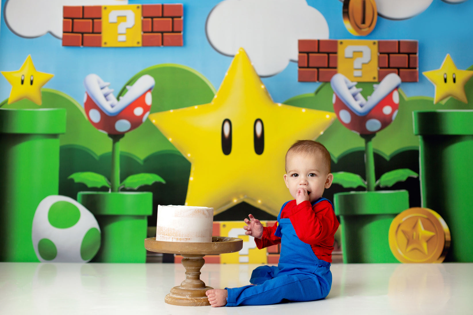 Super Star Powerup – Fancy Fabric & Props