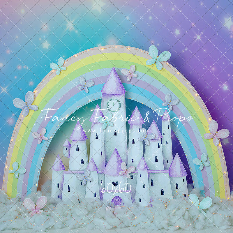 Rainbow Flutter Delight – Fancy Fabric & Props