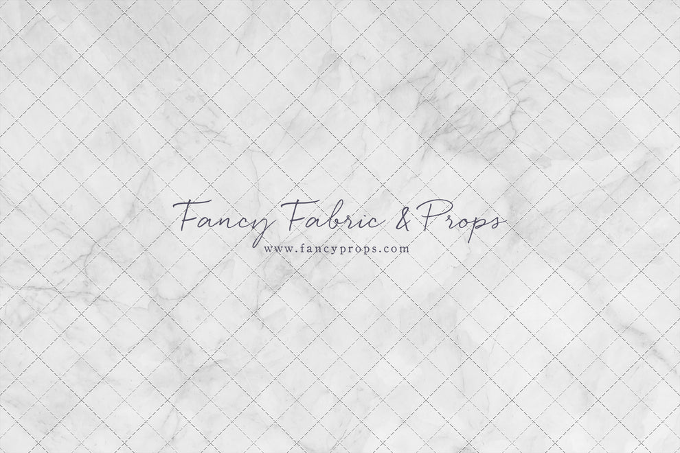 Christmas White Marble Floor – Fancy Fabric & Props