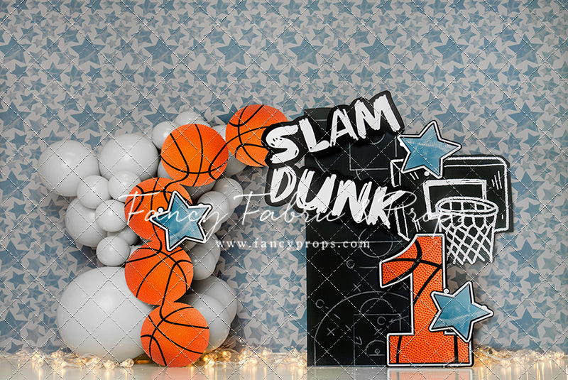 Court Side Celebration – Fancy Fabric & Props
