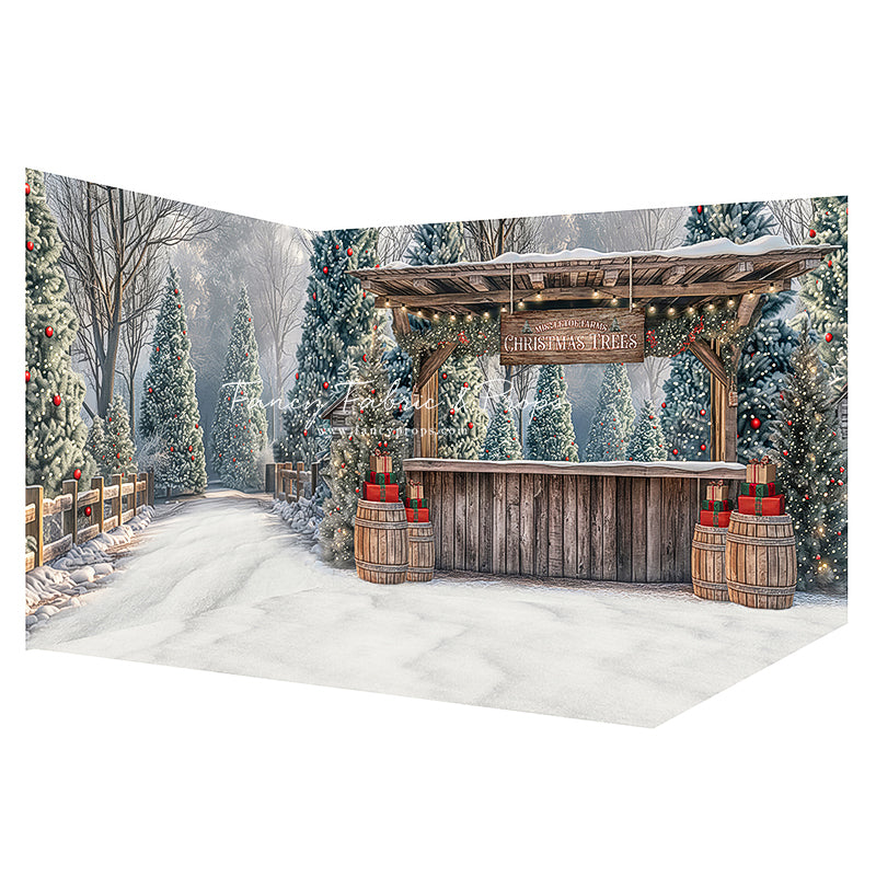 Mistletoe Farms Christmas Tree Stand - Room – Fancy Fabric & Props