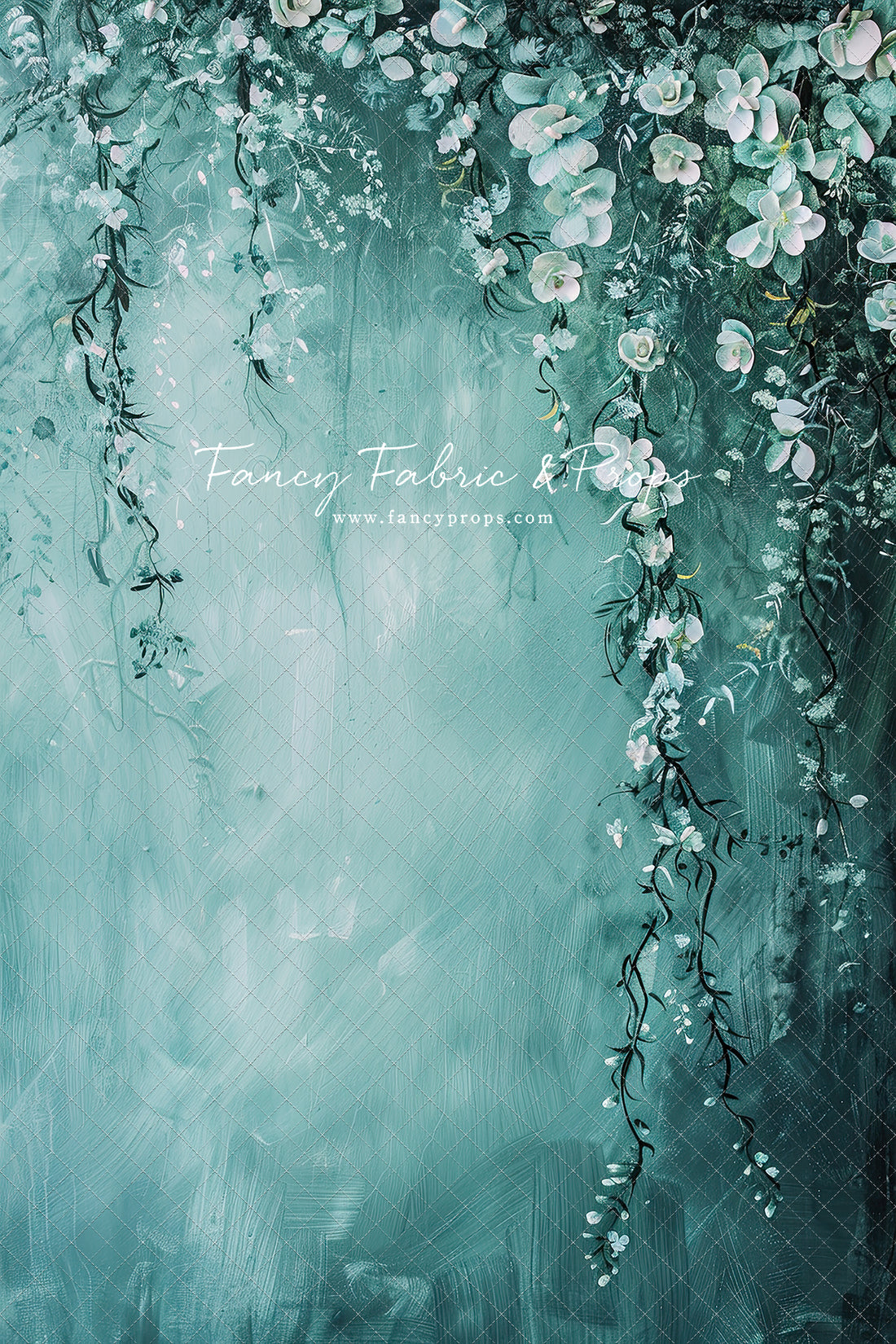 Terrace of Teal – Fancy Fabric & Props
