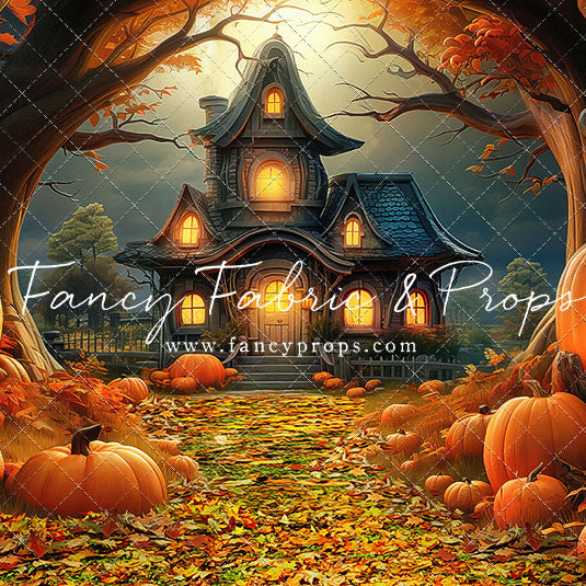 Haunted Hollow - Grass - With Sweep Option – Fancy Fabric & Props