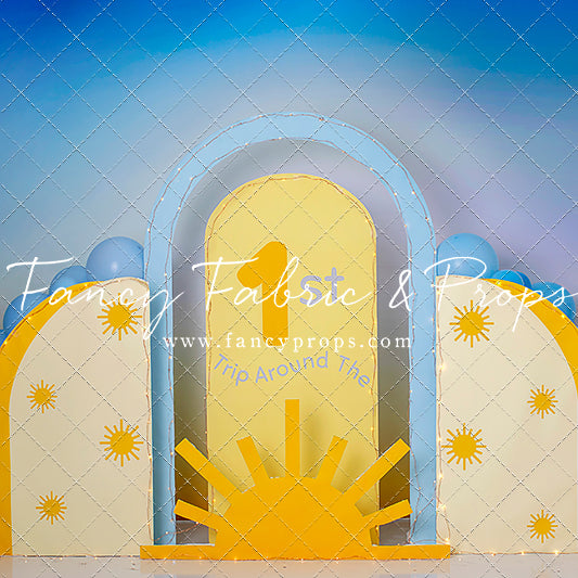 1st Trip Around The Sun – Fancy Fabric & Props