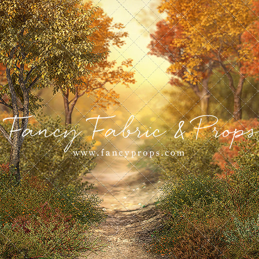 Autumn Forest Path - With Sweep Option – Fancy Fabric & Props