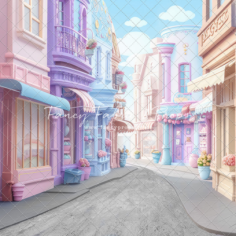 Birthday Boulevard Street - With Sweep Option – Fancy Fabric & Props