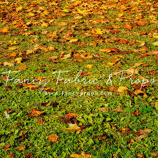 Daytime Grassy Fall Floor - Mat Floor – Fancy Fabric & Props