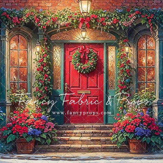 Festive Trolley Depot - with Sweep Option – Fancy Fabric & Props