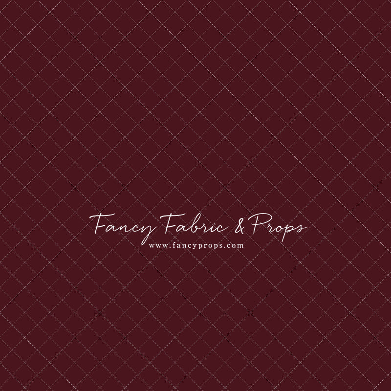 Maroon Rust – Fancy Fabric & Props