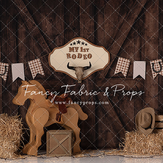 My 1st Rodeo – Fancy Fabric & Props