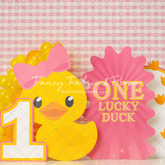One Lucky Duck – Fancy Fabric & Props