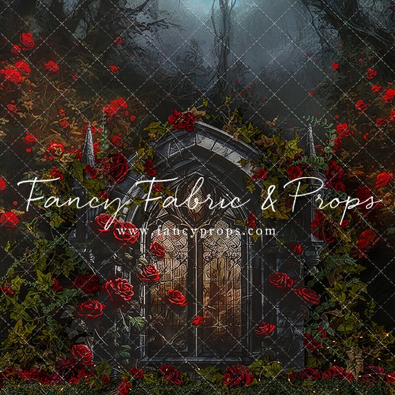 Red Rose Gate – Fancy Fabric & Props