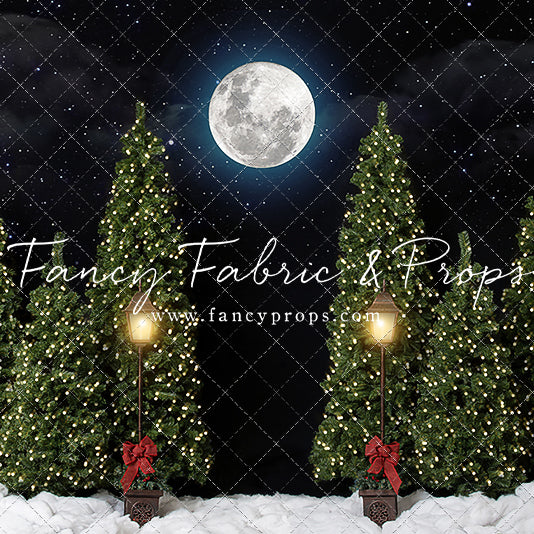 Winter Cabin Trees – Fancy Fabric & Props