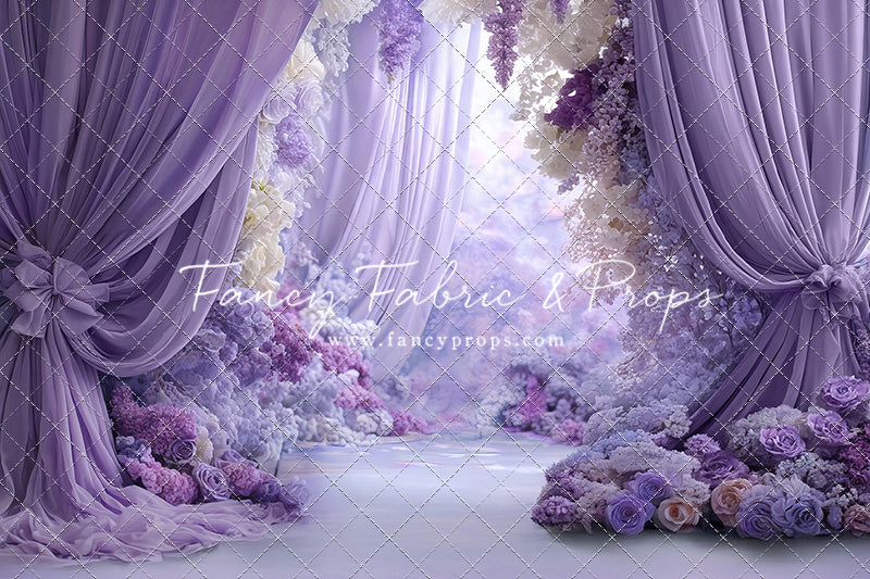 The Lavender Ballroom - With Sweep Option – Fancy Fabric & Props