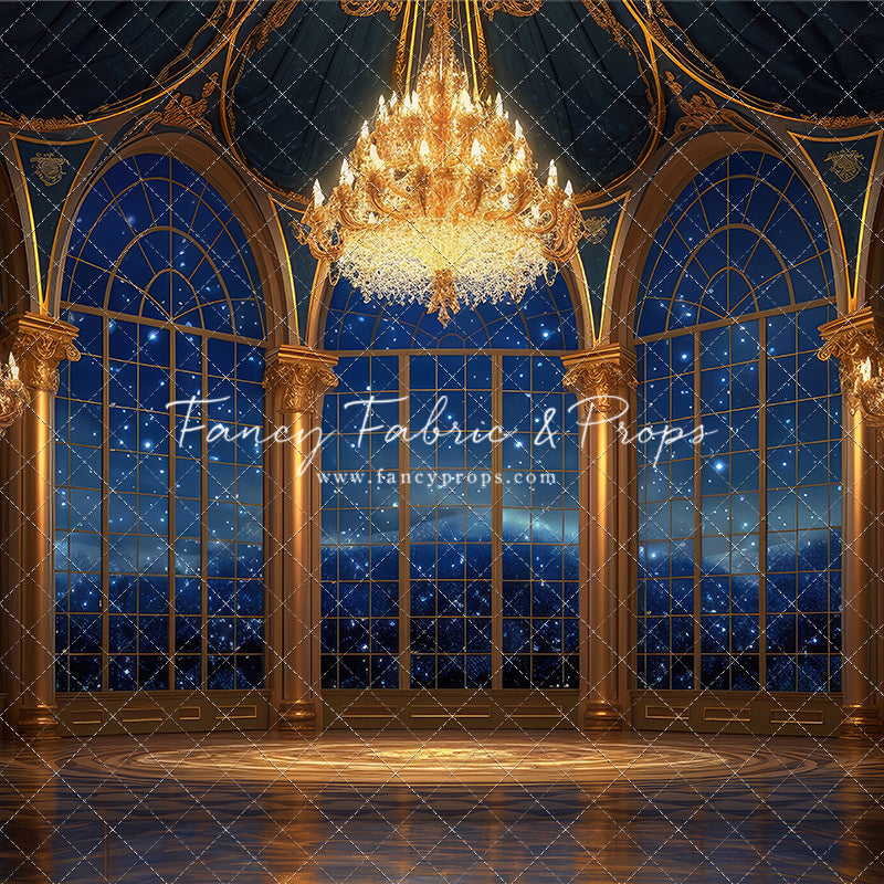 Belle's Royal Ballroom - With Sweep Option – Fancy Fabric & Props
