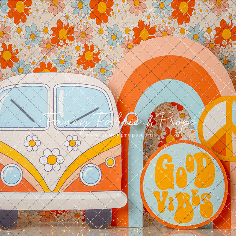 Totally Groovy – Fancy Fabric & Props