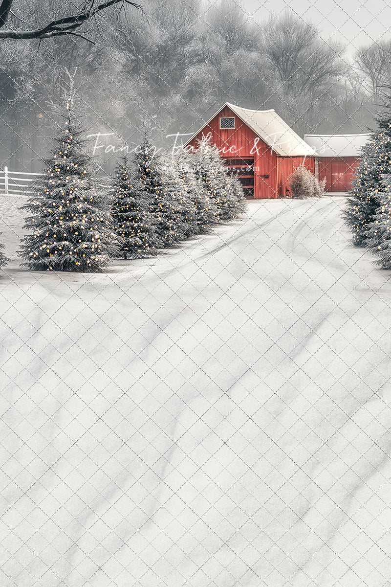 Tree Farm Path - with Sweep Option – Fancy Fabric & Props