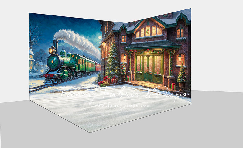 Festive Locomotive - Room – Fancy Fabric & Props