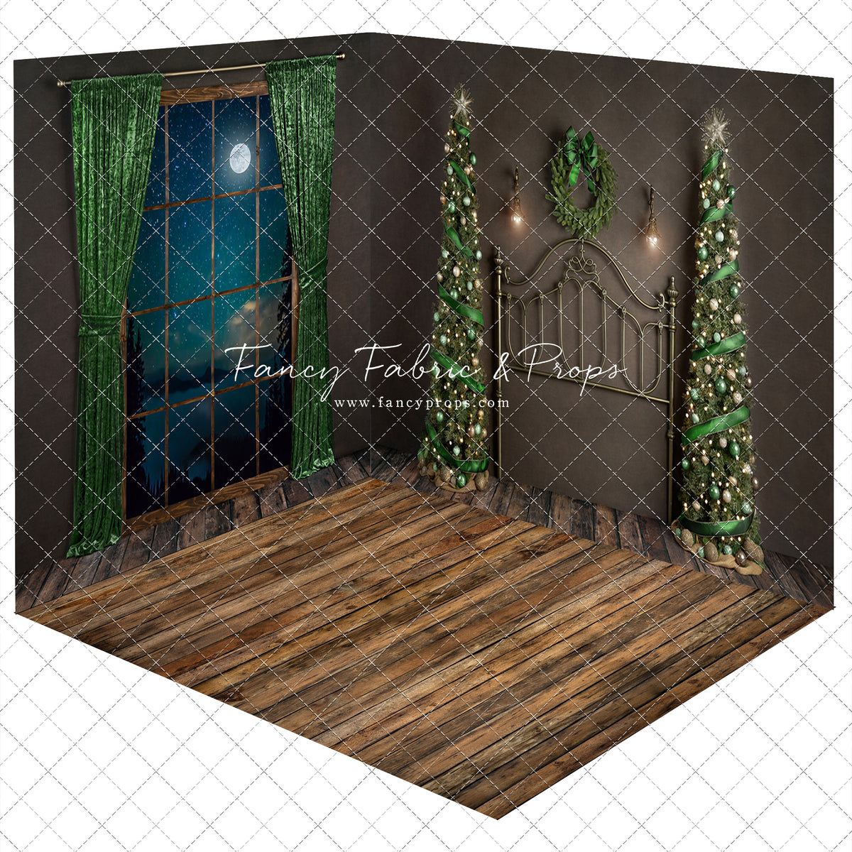 Joyful Winter's Eve - Room – Fancy Fabric & Props