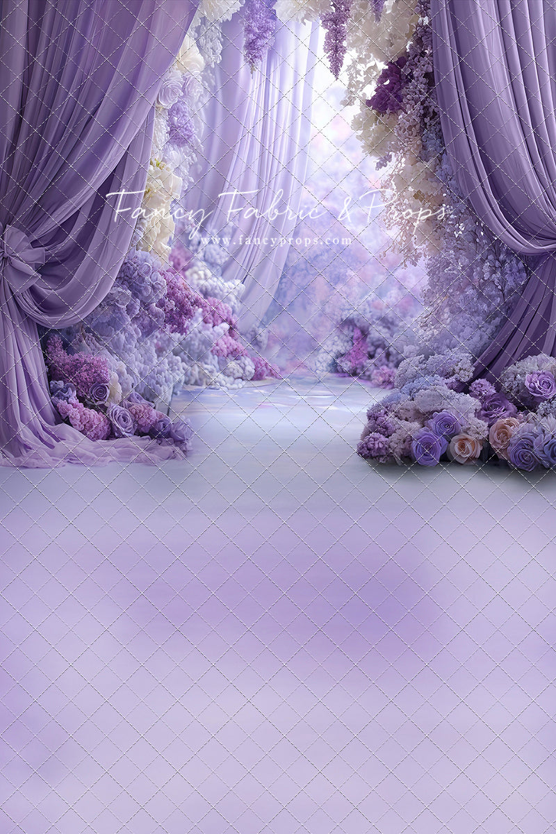 The Lavender Ballroom - With Sweep Option – Fancy Fabric & Props