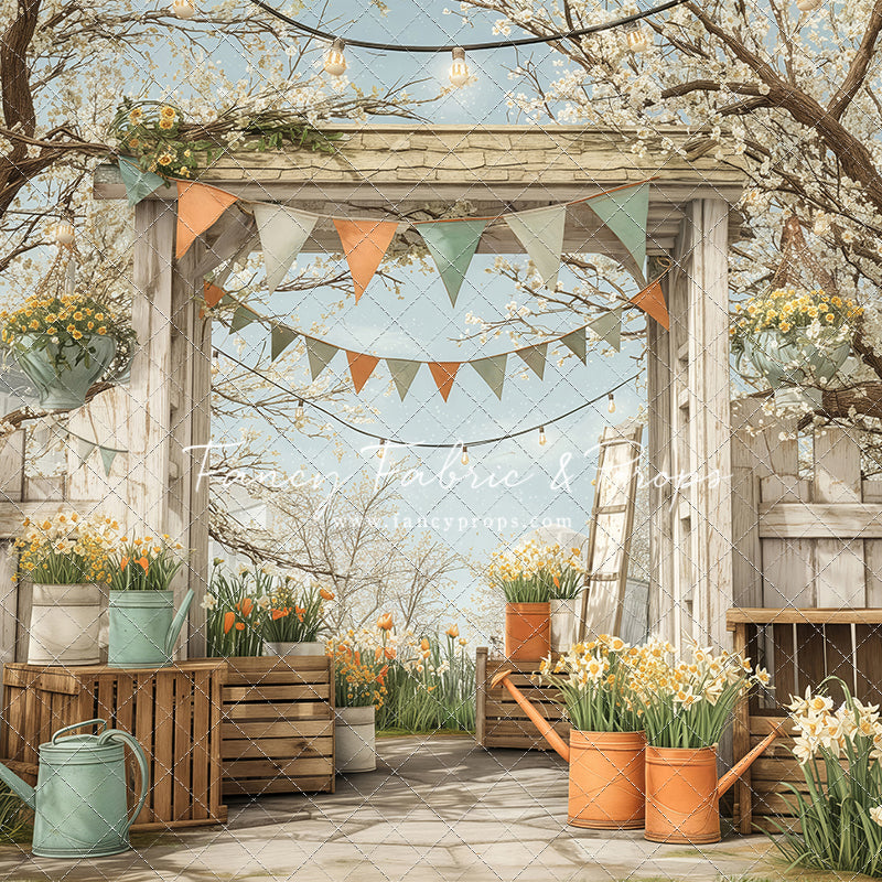 Fresh Cut Spring Garden - With Sweep Option – Fancy Fabric & Props