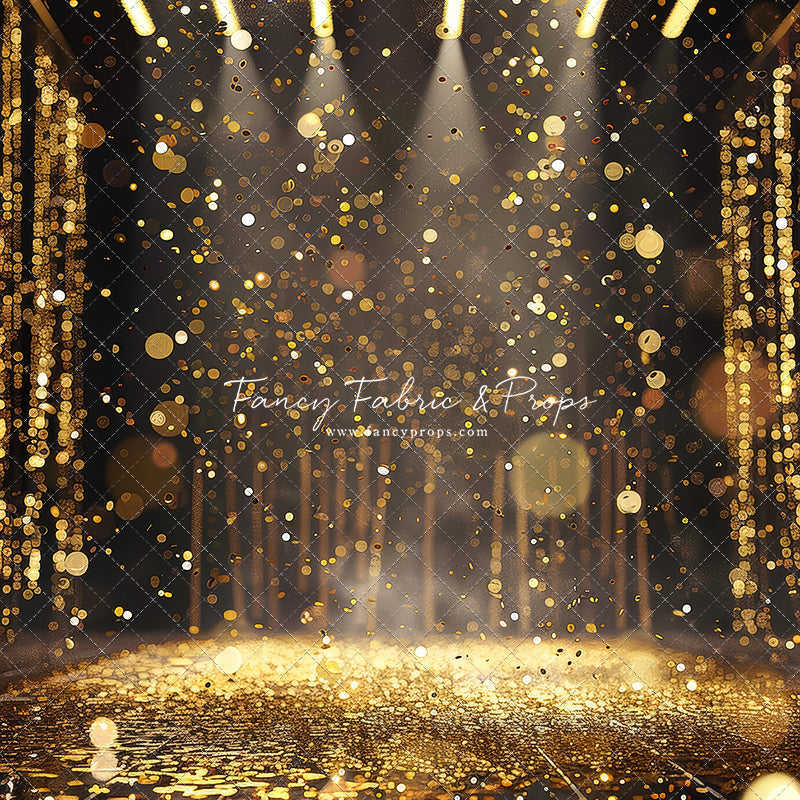 Golden Celebration - Sweep Sizes Only – Fancy Fabric & Props