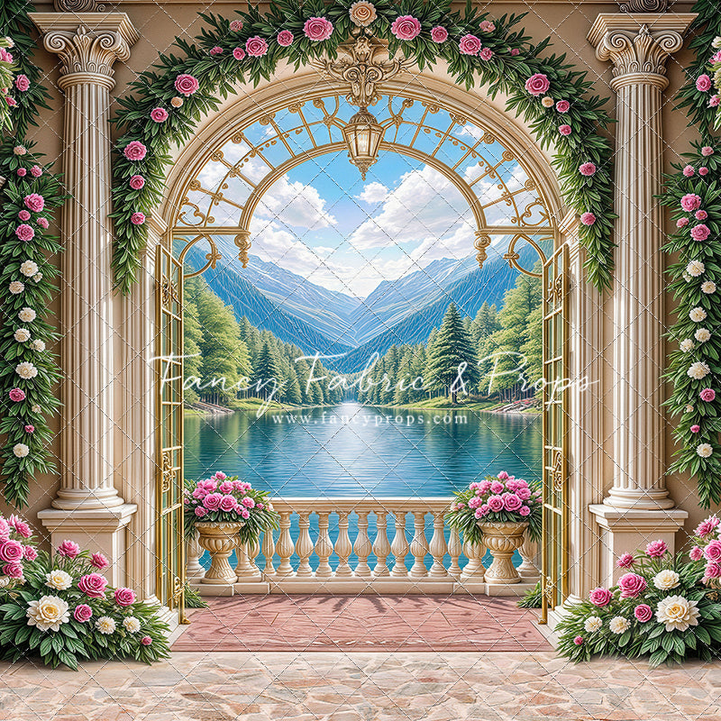 Lakeview Blossom Balcony - With Sweep Option – Fancy Fabric & Props