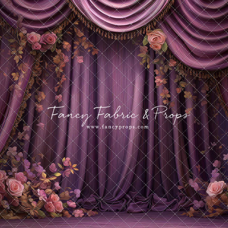 Midnight Orchid Ballroom - With Sweep Option – Fancy Fabric & Props