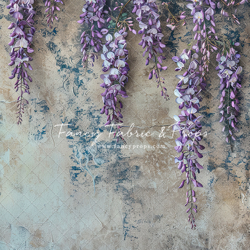 Painted Floral Lavender Wisteria - Petite – Fancy Fabric & Props