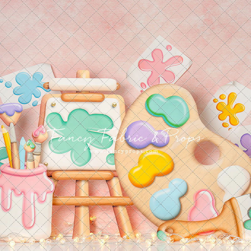 Pastel Palette – Fancy Fabric & Props