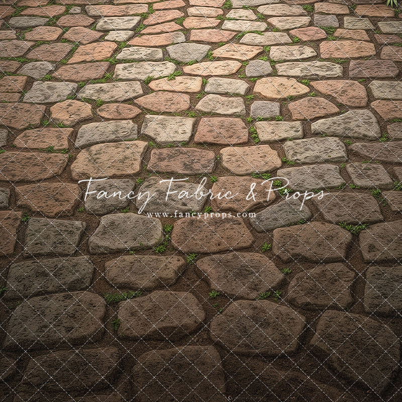 Peppermint Park Cobblestone - Floor – Fancy Fabric & Props