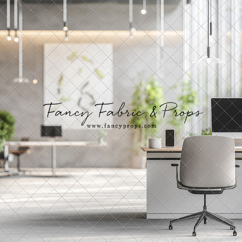 Serene Office Retreat - With Sweep Option – Fancy Fabric & Props