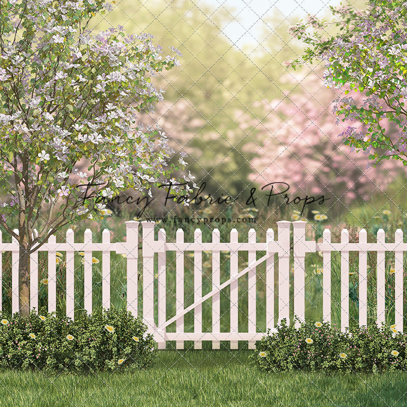 Sunshine Cottage Gate - With Sweep Option – Fancy Fabric & Props