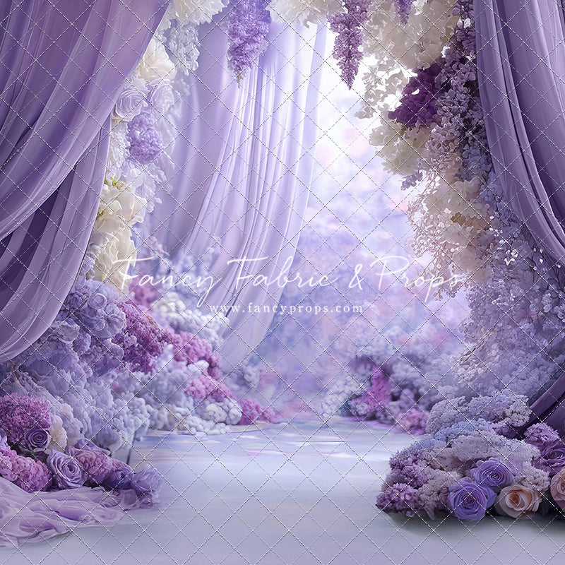 The Lavender Ballroom - With Sweep Option – Fancy Fabric & Props
