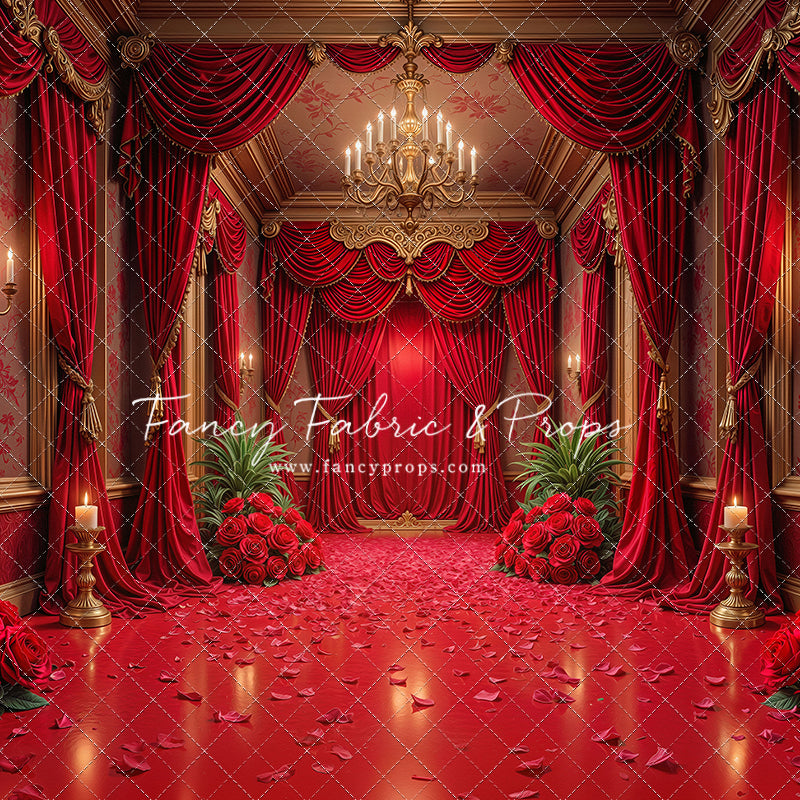 Scarlet Ballroom - With Sweep Option – Fancy Fabric & Props